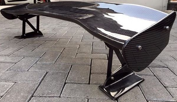 Buy HONDA CIVIC FD/ FD2R 2006 - 2011 JS Racing 3D GT-WING TYPE1 Light Weight Real Carbon Fiber ...